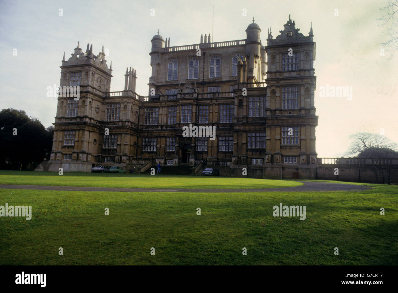 Wollaton Hall is located in Wollaton Park, Nottingham, England. The ...