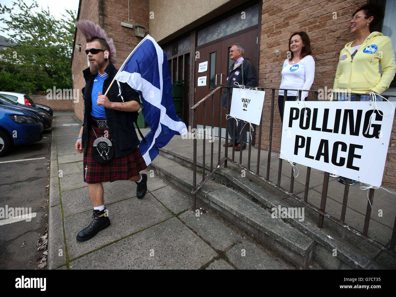 Scottish independence referendum Stock Photo - Alamy