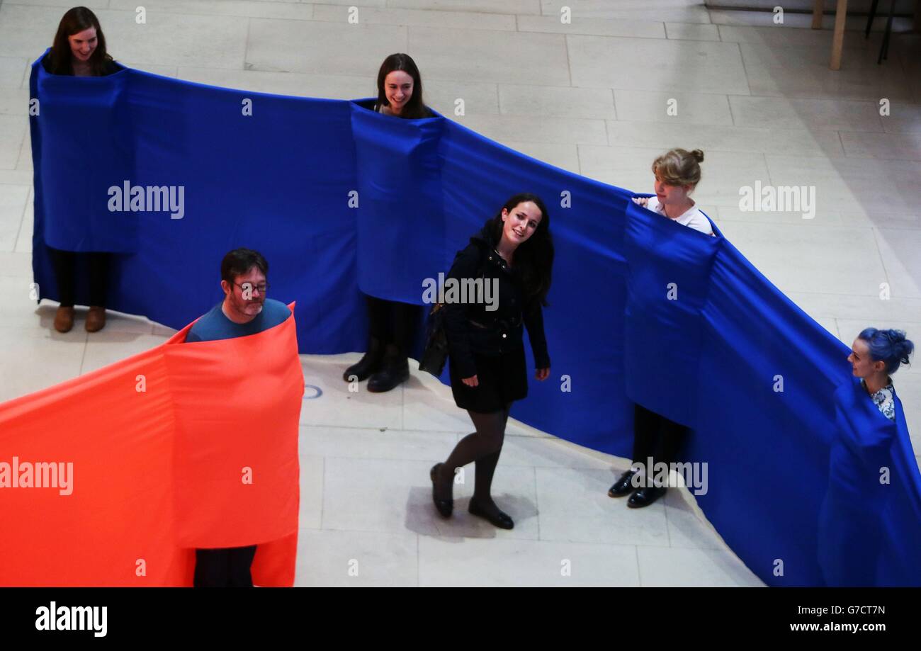 Moving Thresholds rehearsal - Dublin Stock Photo - Alamy