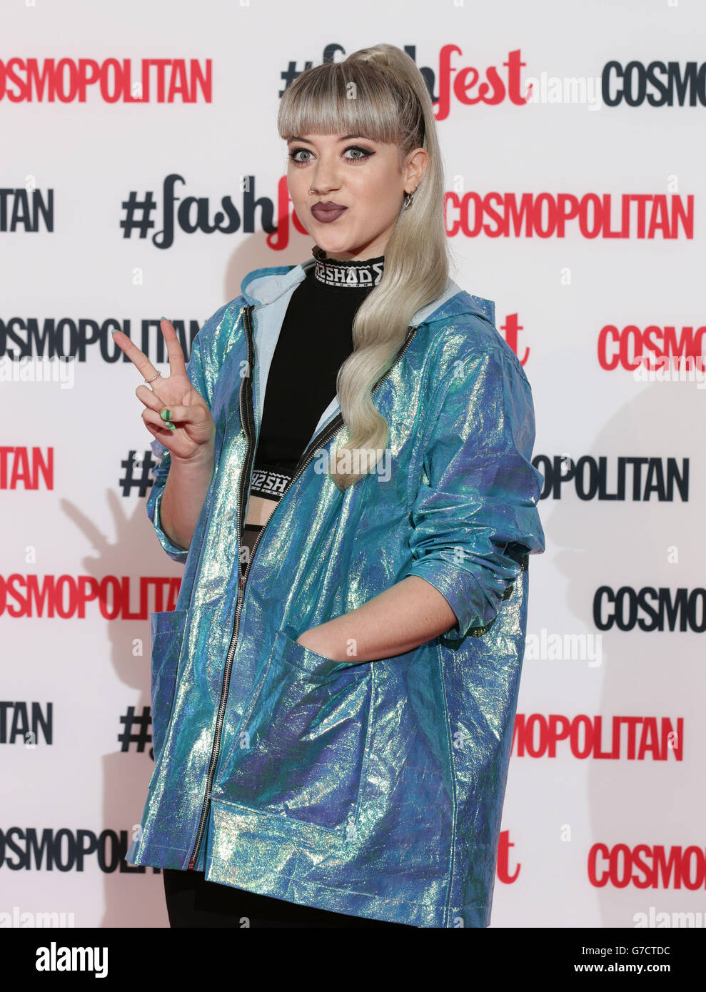 Leah McFall arriving for the Cosmopolitan FashFest fashion show and ...