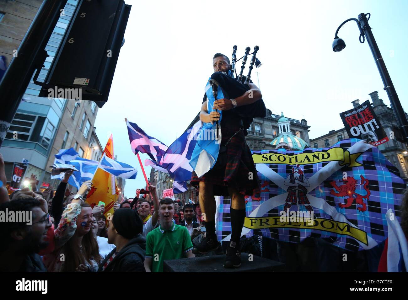 Scottish independence referendum Stock Photo - Alamy