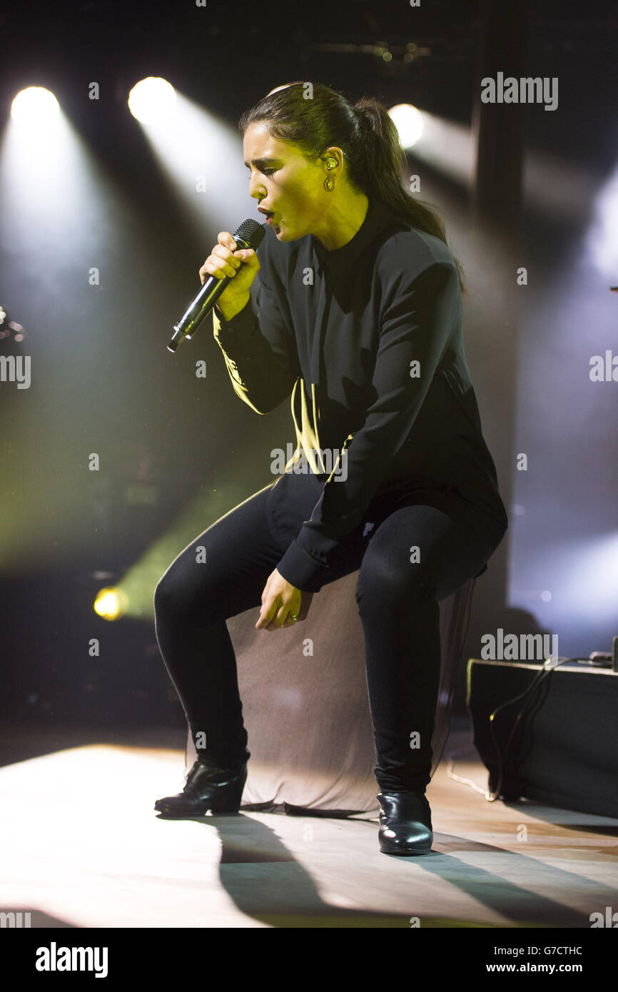 iTunes Festival 2014 - London. Jessie Ware performing at the Roundhouse ...