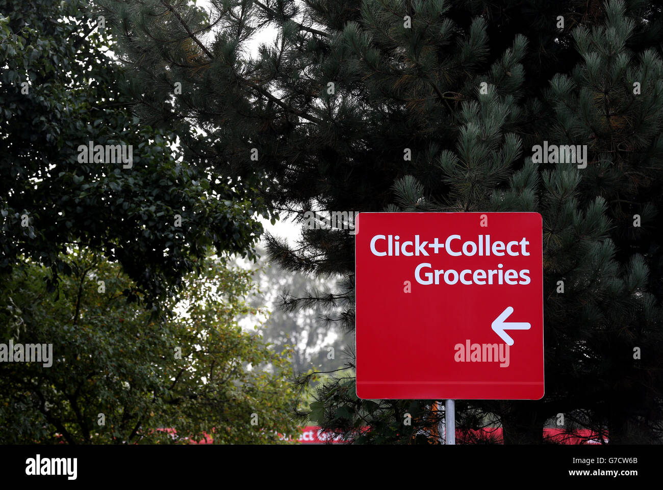 Tesco profit report Stock Photo - Alamy