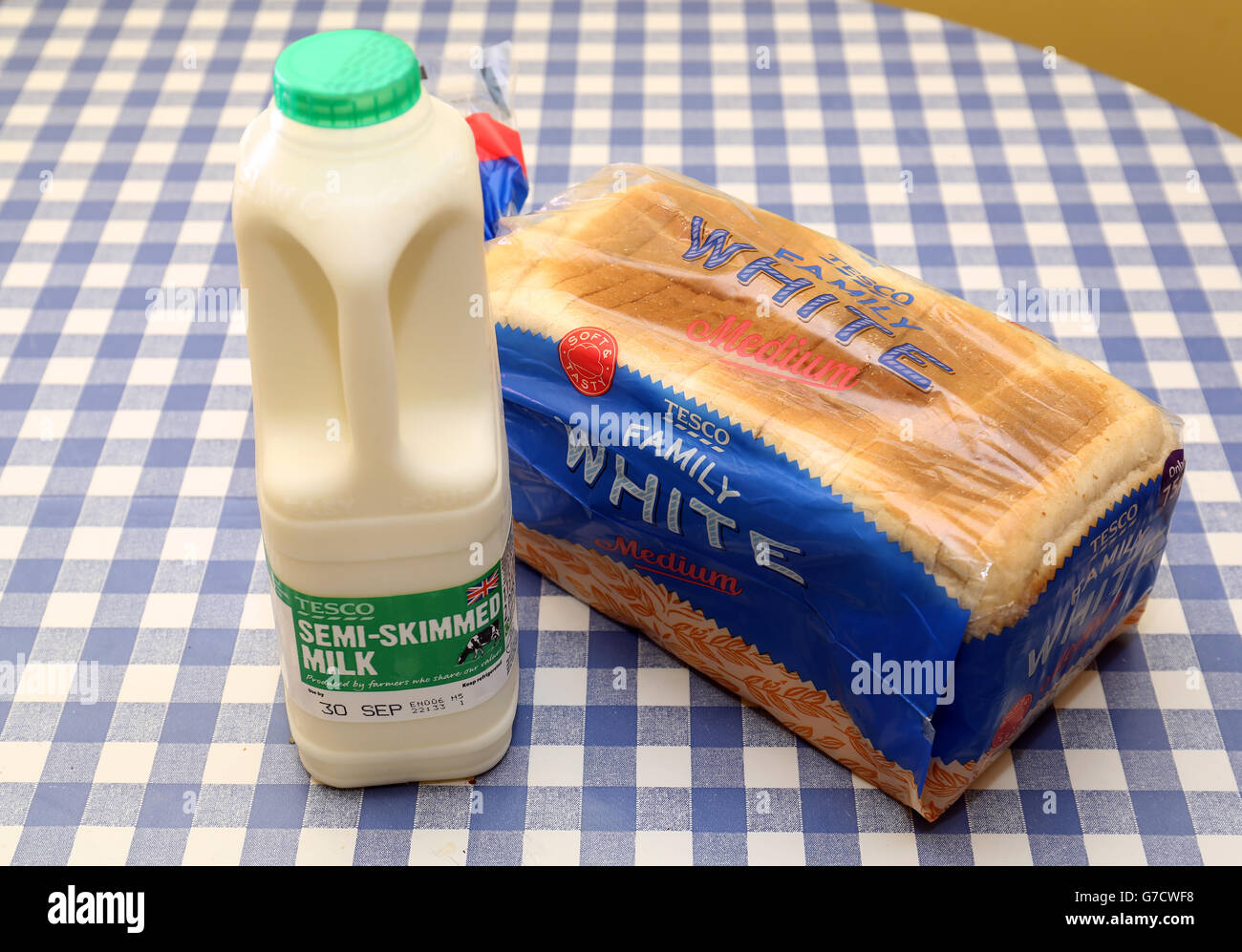 Tesco profit report Stock Photo - Alamy