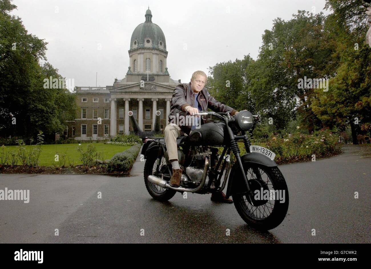 Triumph Motorcycle - The Great Escape Stock Photo - Alamy