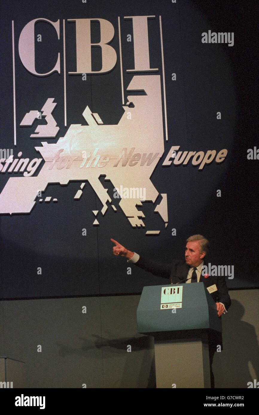 Confederation of british industry cbi director general hi-res stock ...