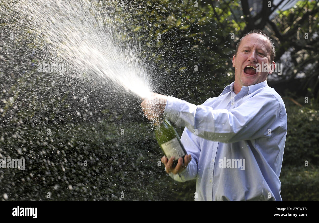 Lottery jackpot winner Stock Photo - Alamy
