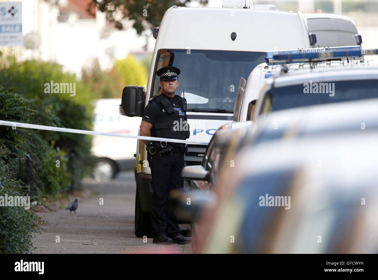 Armed police called to incident Stock Photo - Alamy
