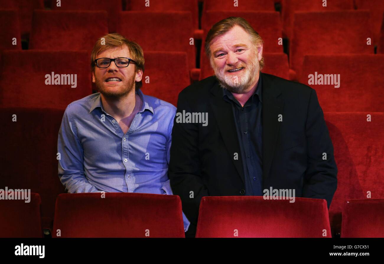 Brendan gleeson sons brian gleeson hi-res stock photography and images ...
