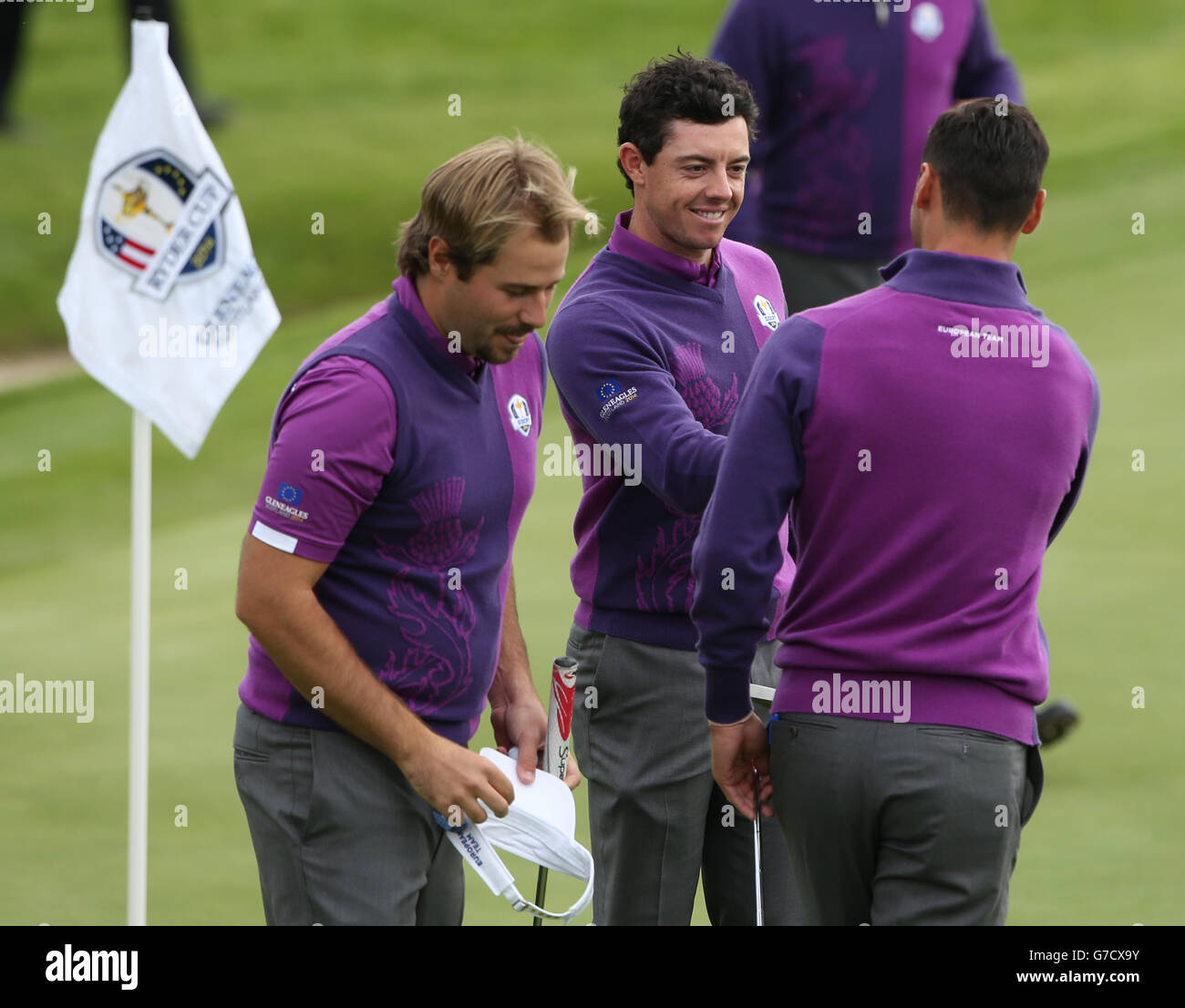Golf 40th ryder cup practice hi-res stock photography and images - Alamy