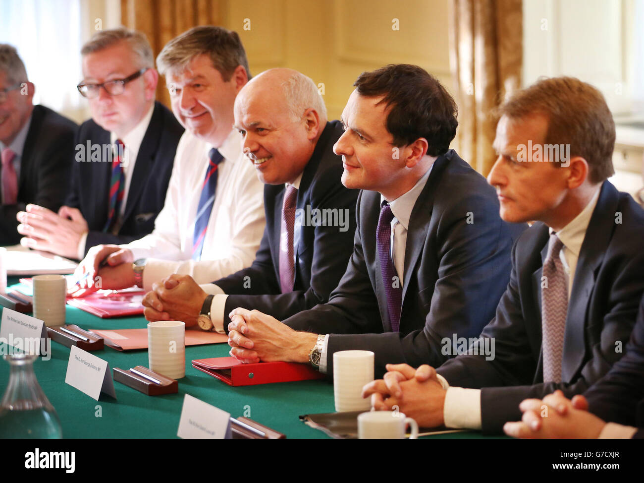 Cabinet meets to discuss Home Rule Stock Photo - Alamy