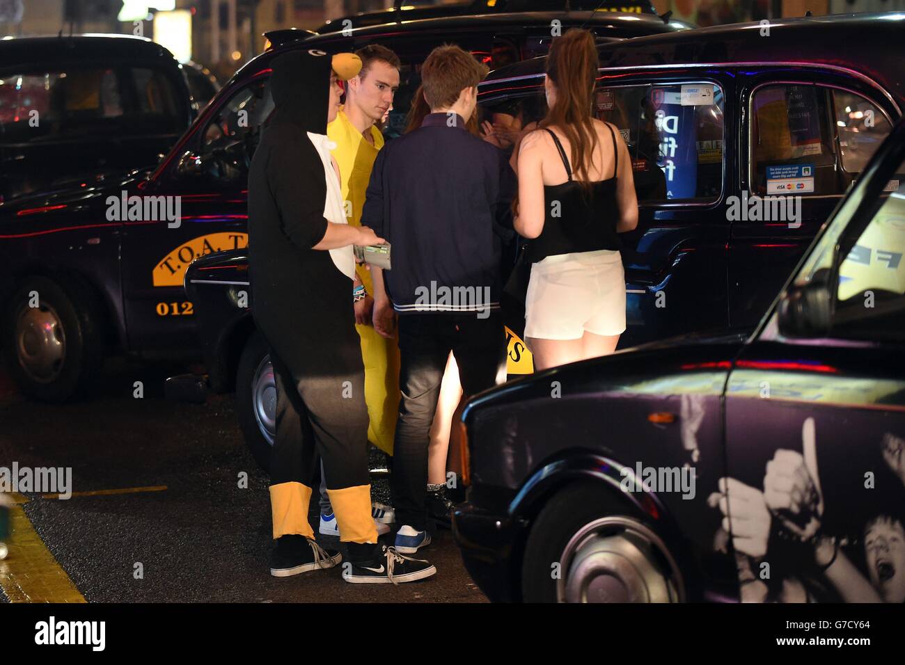 New students urged to curb antics Stock Photo - Alamy