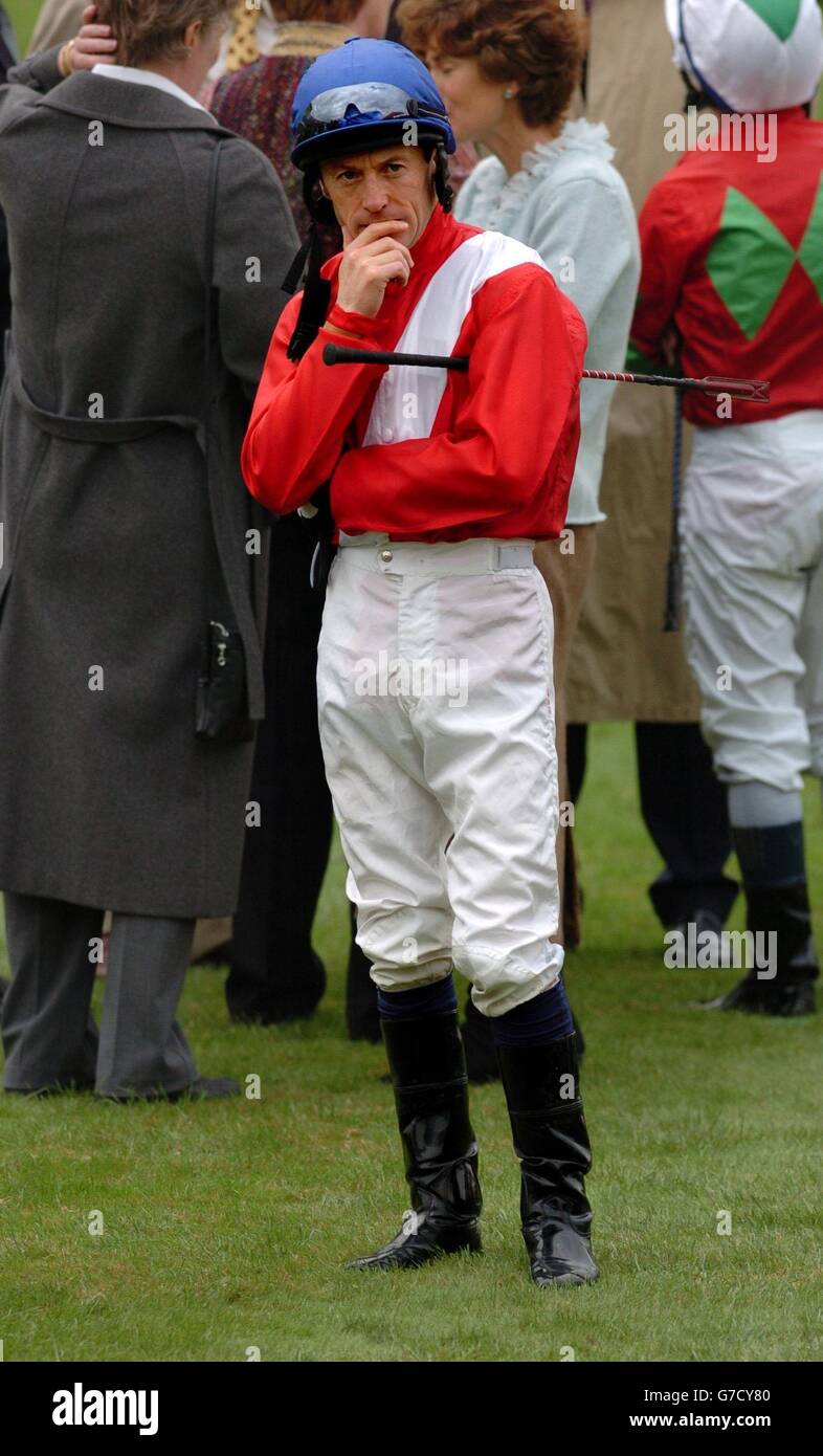 Kieren Fallon at Newmarket race course before the Shadwell Stud Middle ...