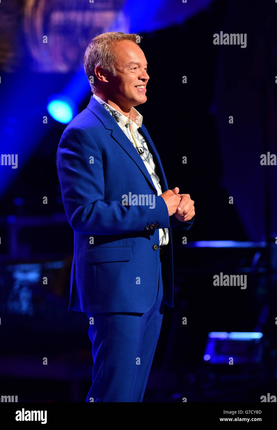 Presenter Graham Norton during filming of The Graham Norton Show, at ...