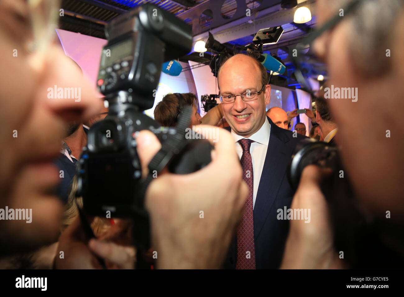 Former Conservative MP Mark Reckless following his announcement that he ...