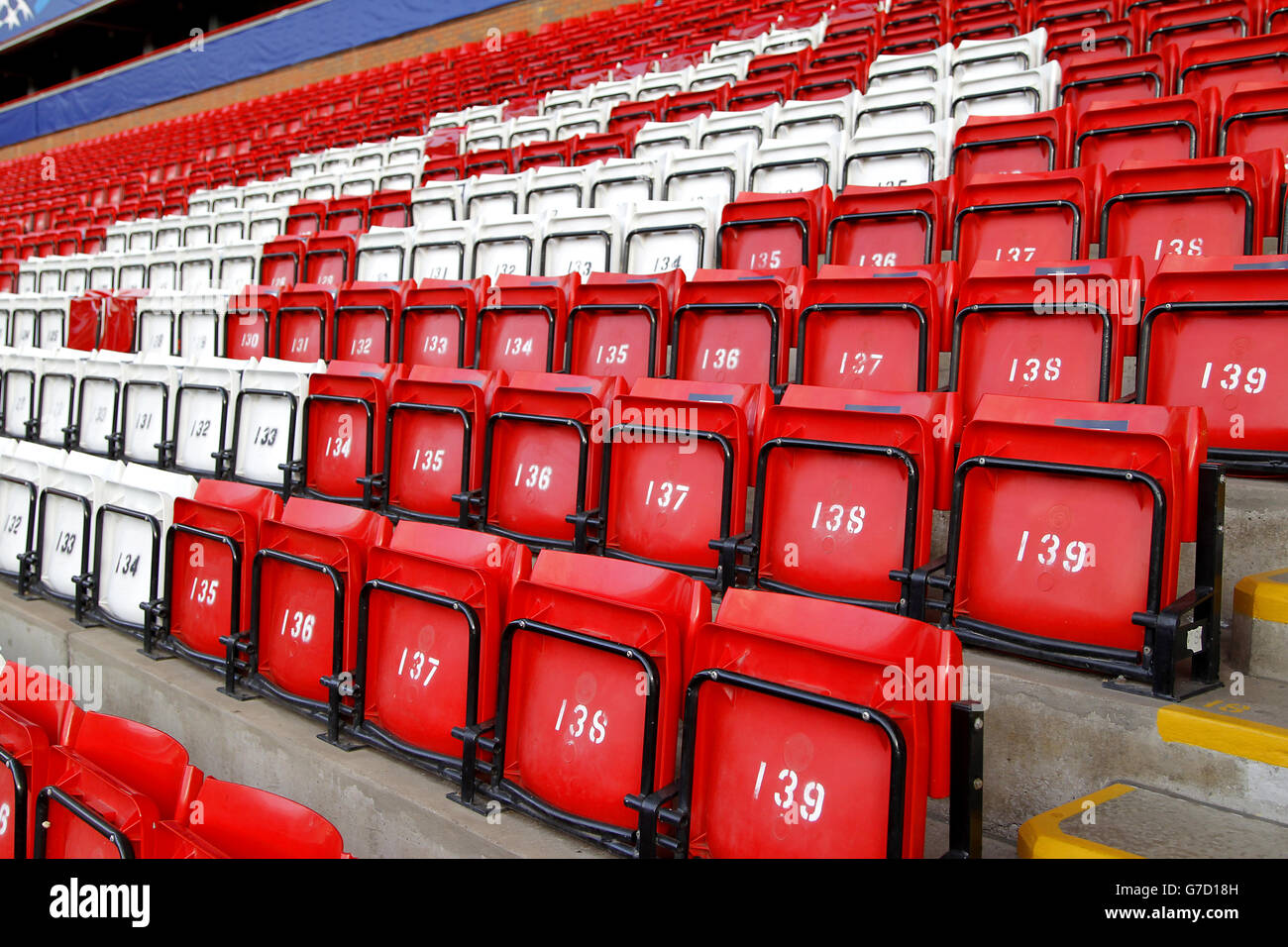 General view of seating at anfield hi-res stock photography and images ...
