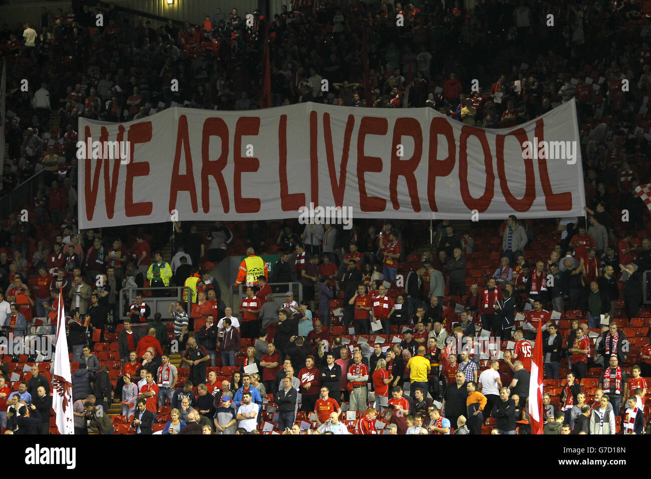 Soccer football fan fans stands hi-res stock photography and images - Alamy