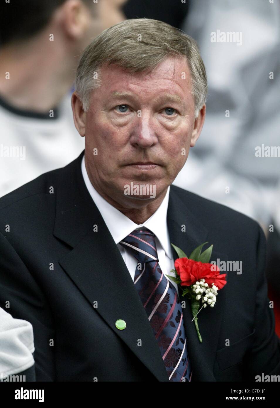 Sir Alex Ferguson - Manchester United Manager Stock Photo - Alamy