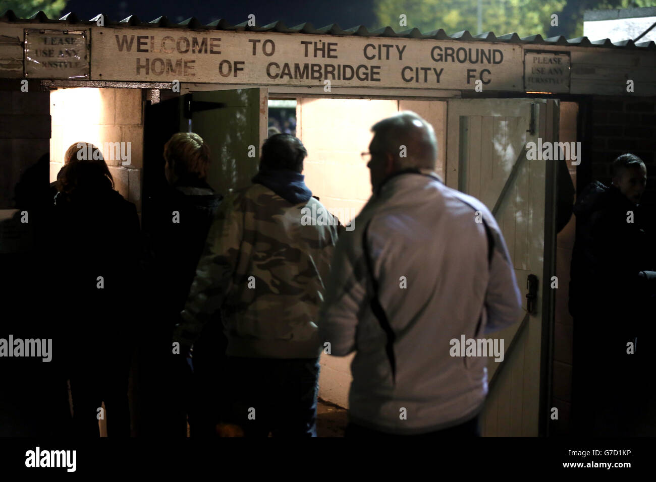 General Views around the City Ground, home of Cambridge City Stock ...