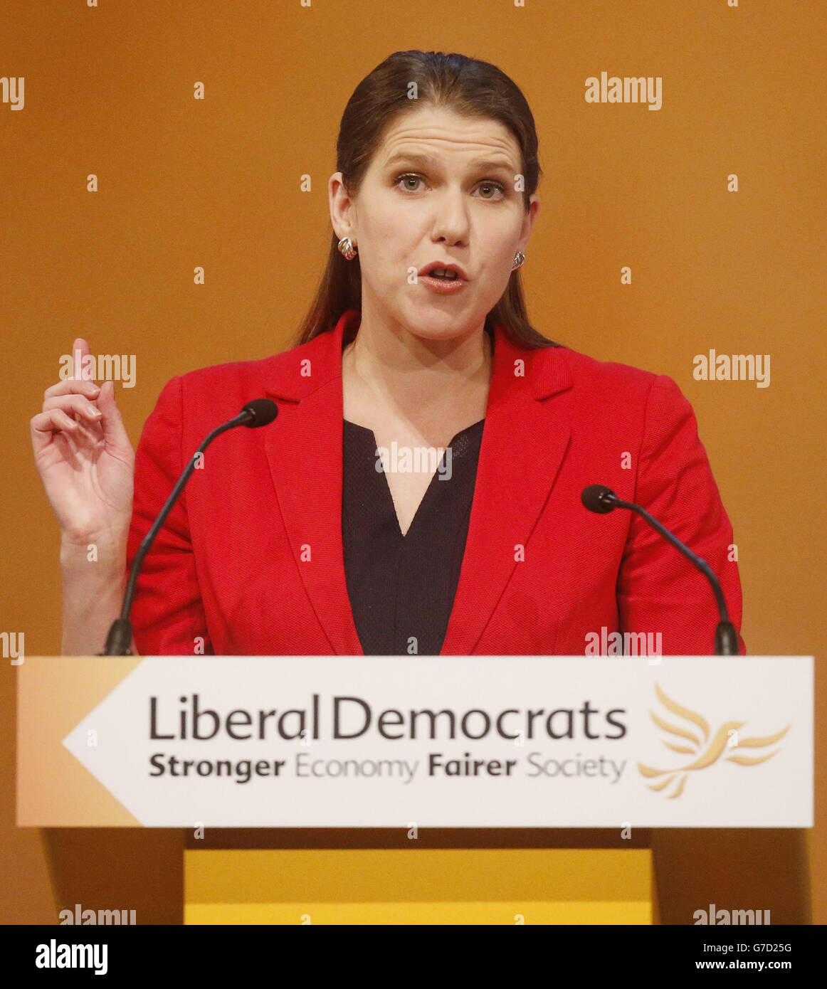News libdems women hi-res stock photography and images - Alamy