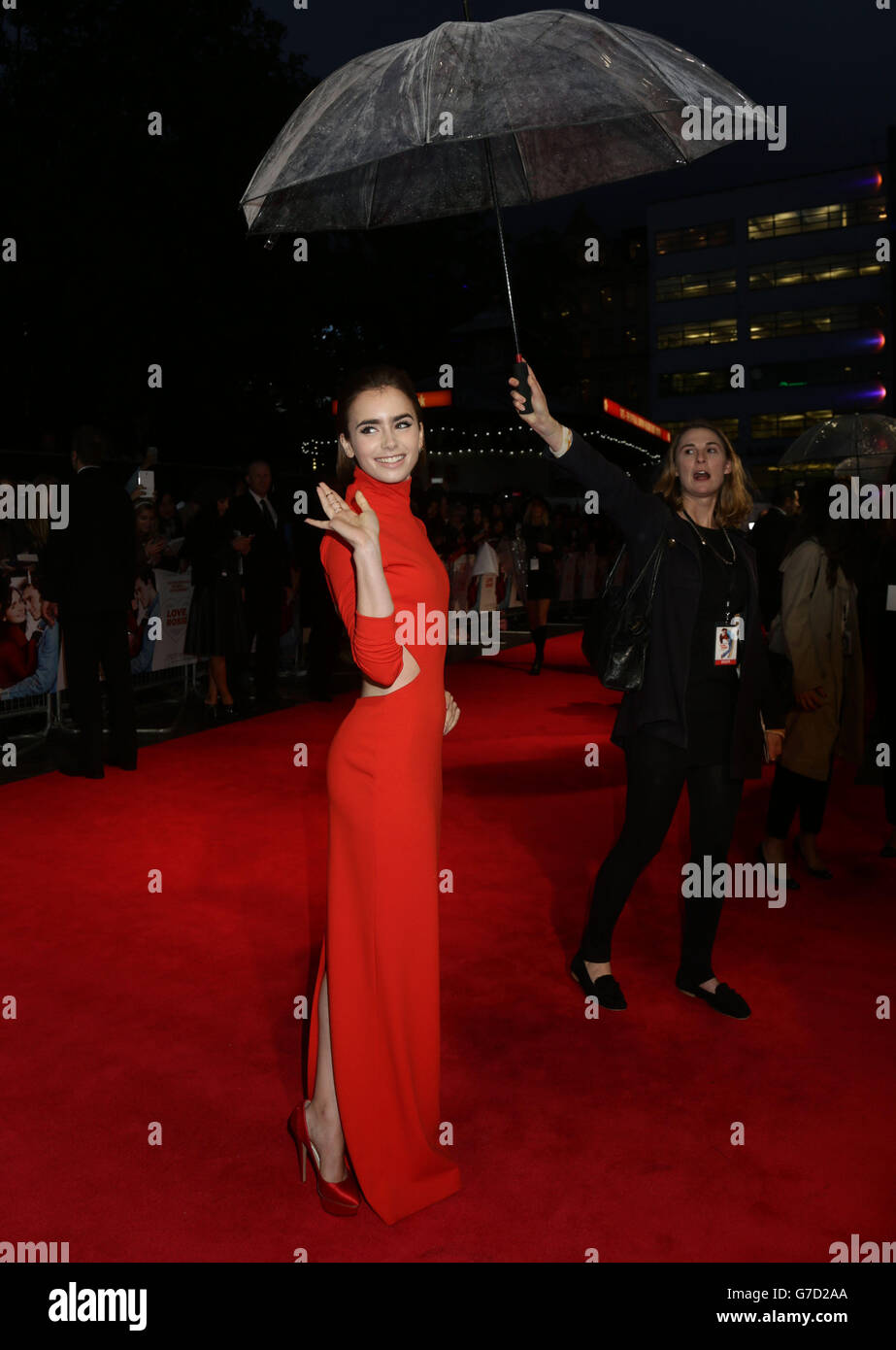 Love rosie lily collins hi-res stock photography and images - Alamy