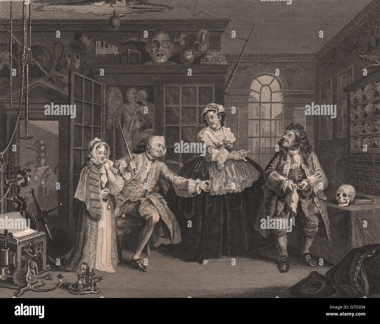The Breakfast Scene Hogarth