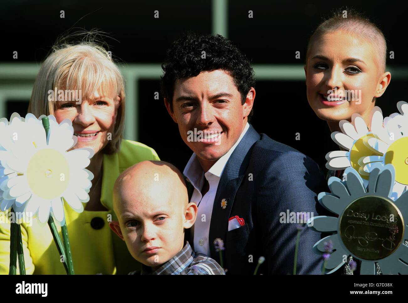 Rory McIlroy with Gillian Creevy, Cancer Fund for Children's Chief ...