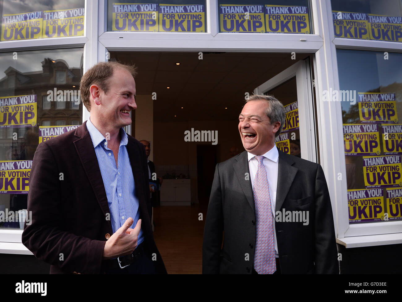 News poll main farage hi-res stock photography and images - Alamy