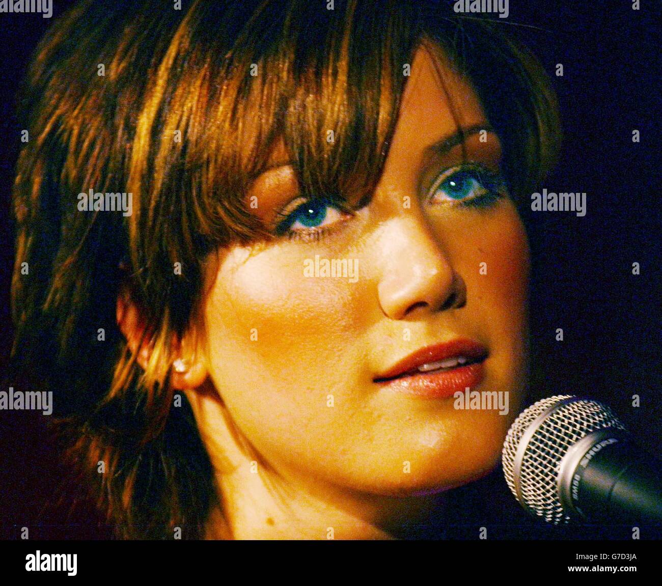 Australian singer delta goodrem hi-res stock photography and images - Alamy