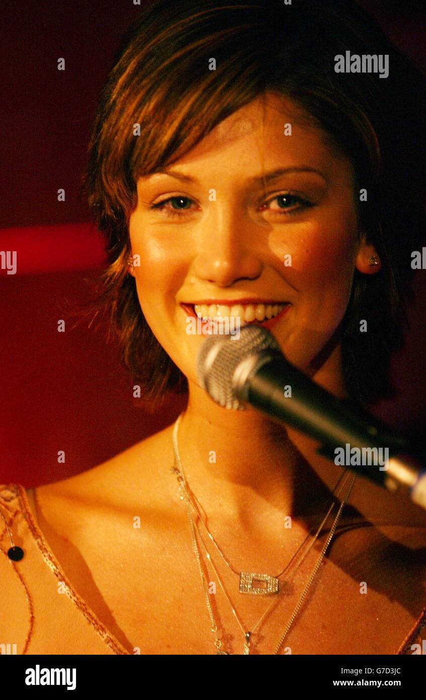 Australian singer Delta Goodrem performs songs from her new album ...