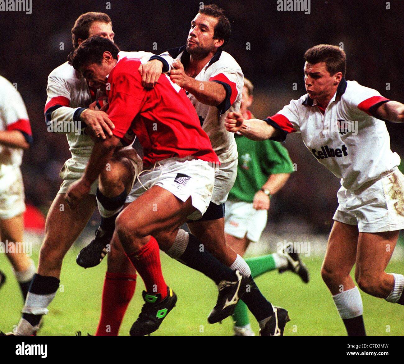 Rugby ... England v New Zealand Barbarians Stock Photo - Alamy