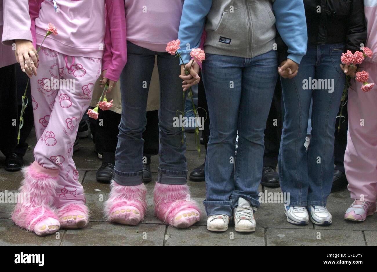 Danielle Beccan Remembrance in Nottingham Stock Photo - Alamy
