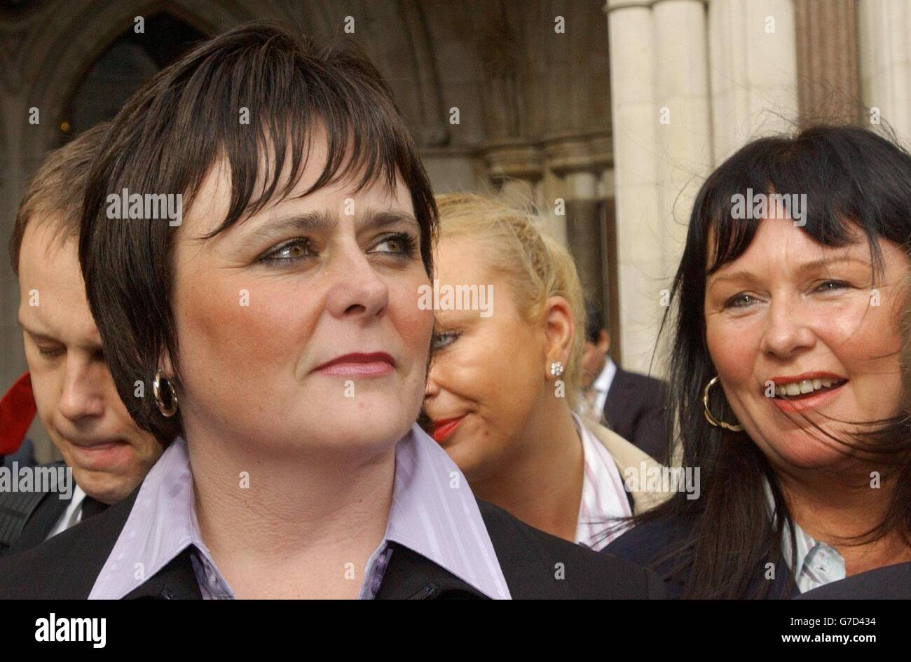 Ruth Winston-Jones, 35, from Holyhead outside at the Royal Courts of ...