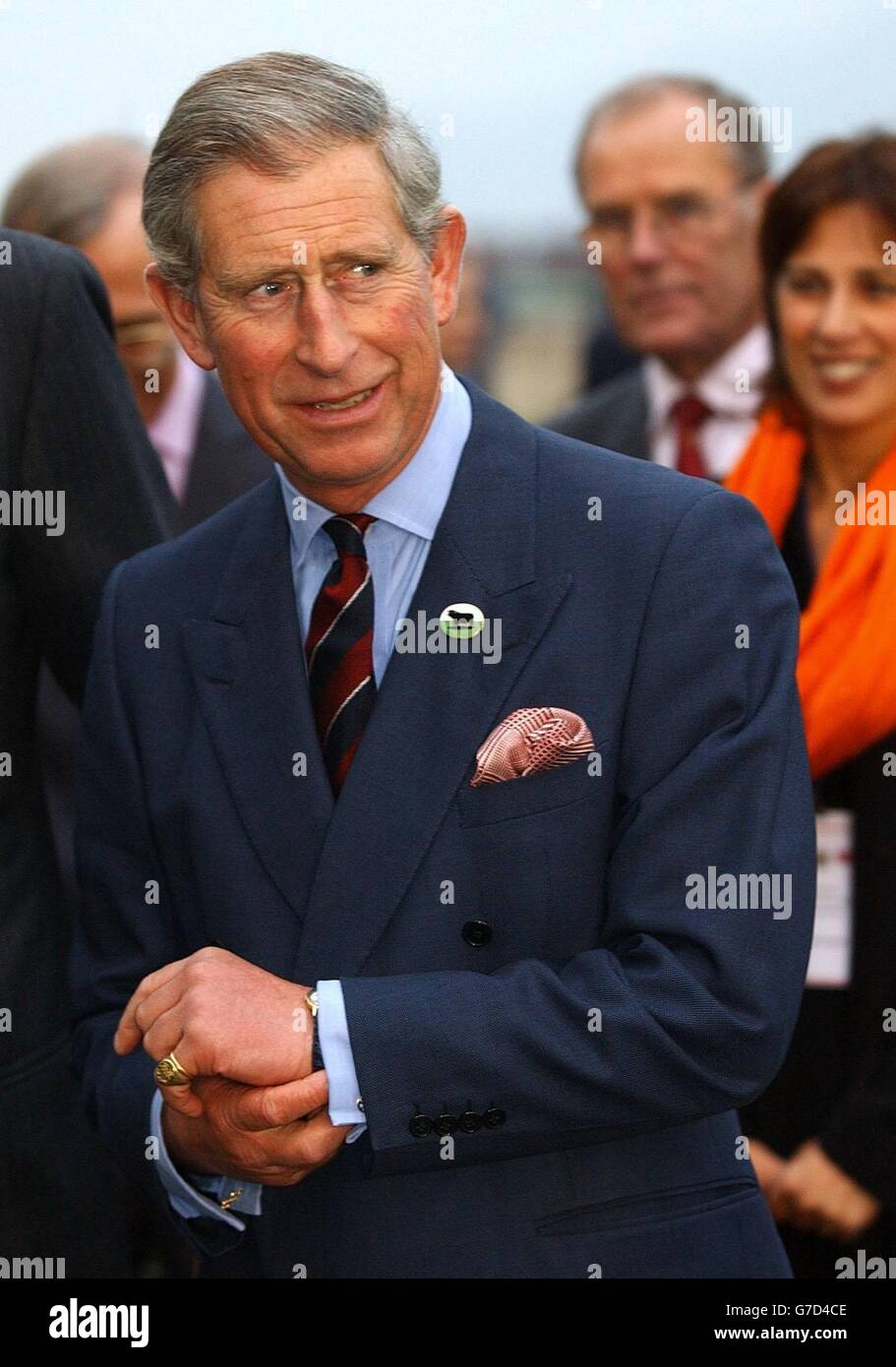Prince charles back of head hi-res stock photography and images - Alamy