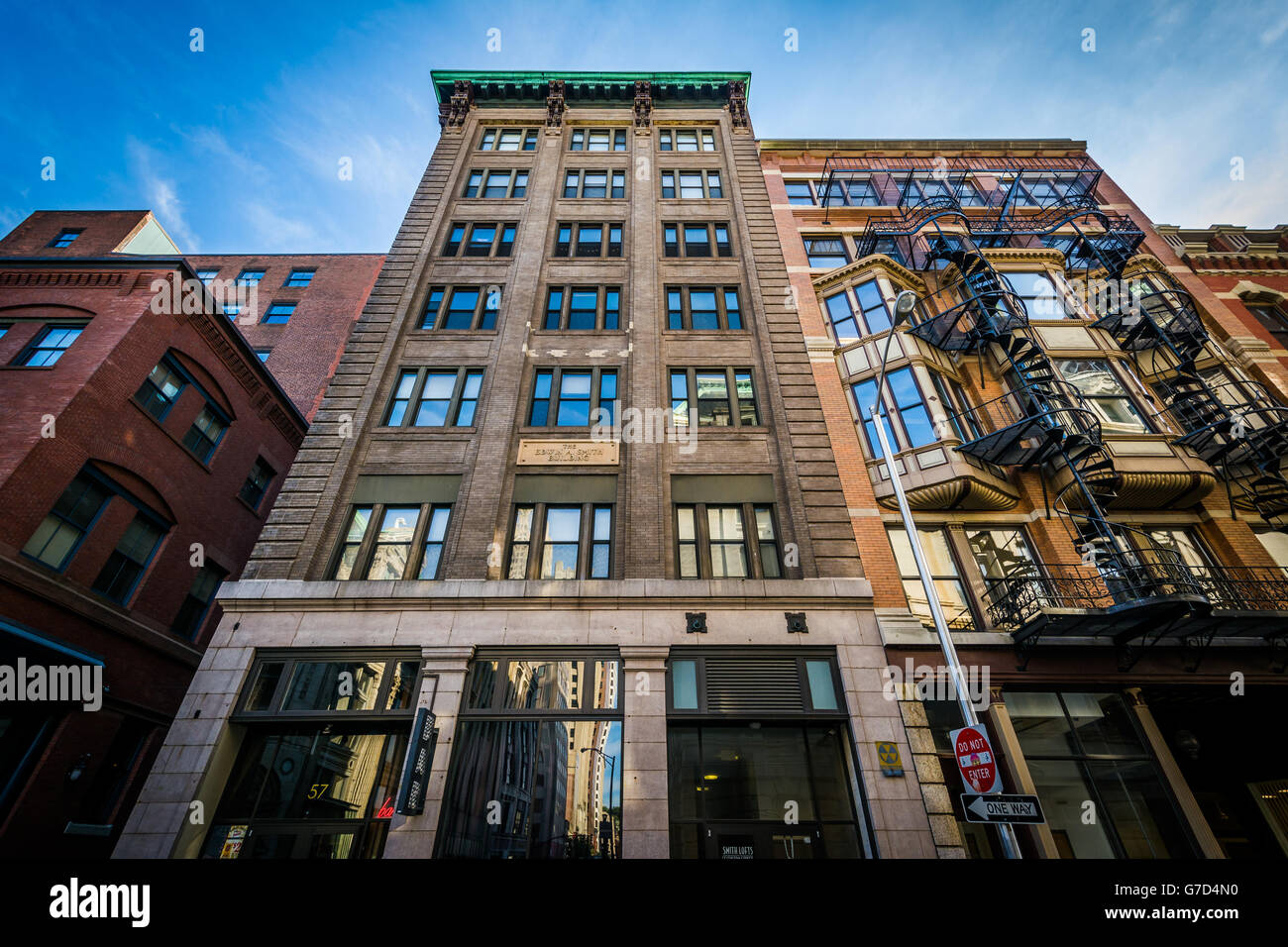 Buildings in downtown Providence, Rhode Island Stock Photo - Alamy