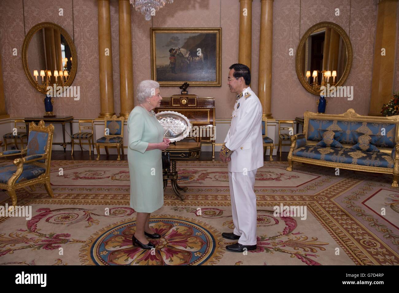 Letters of Credence presented Stock Photo - Alamy