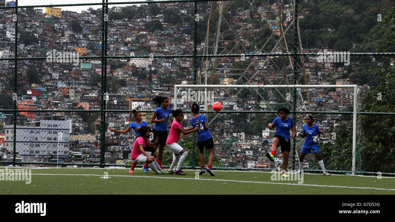 Soccer - FIFA World Cup 2014 - Rio de Janeiro City Views Stock Photo ...