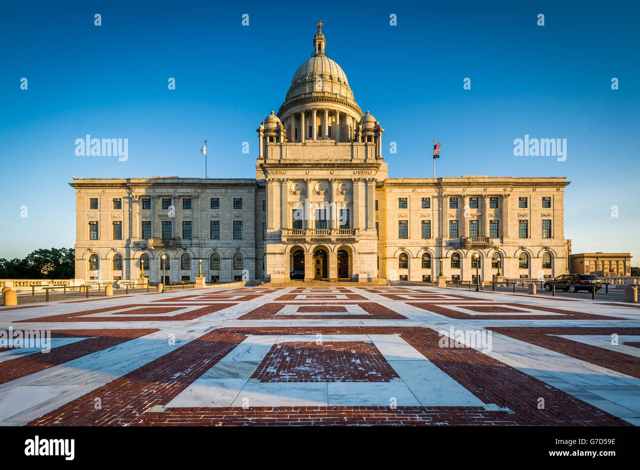 The Rhode Island State House, in Providence, Rhode Island Stock Photo ...