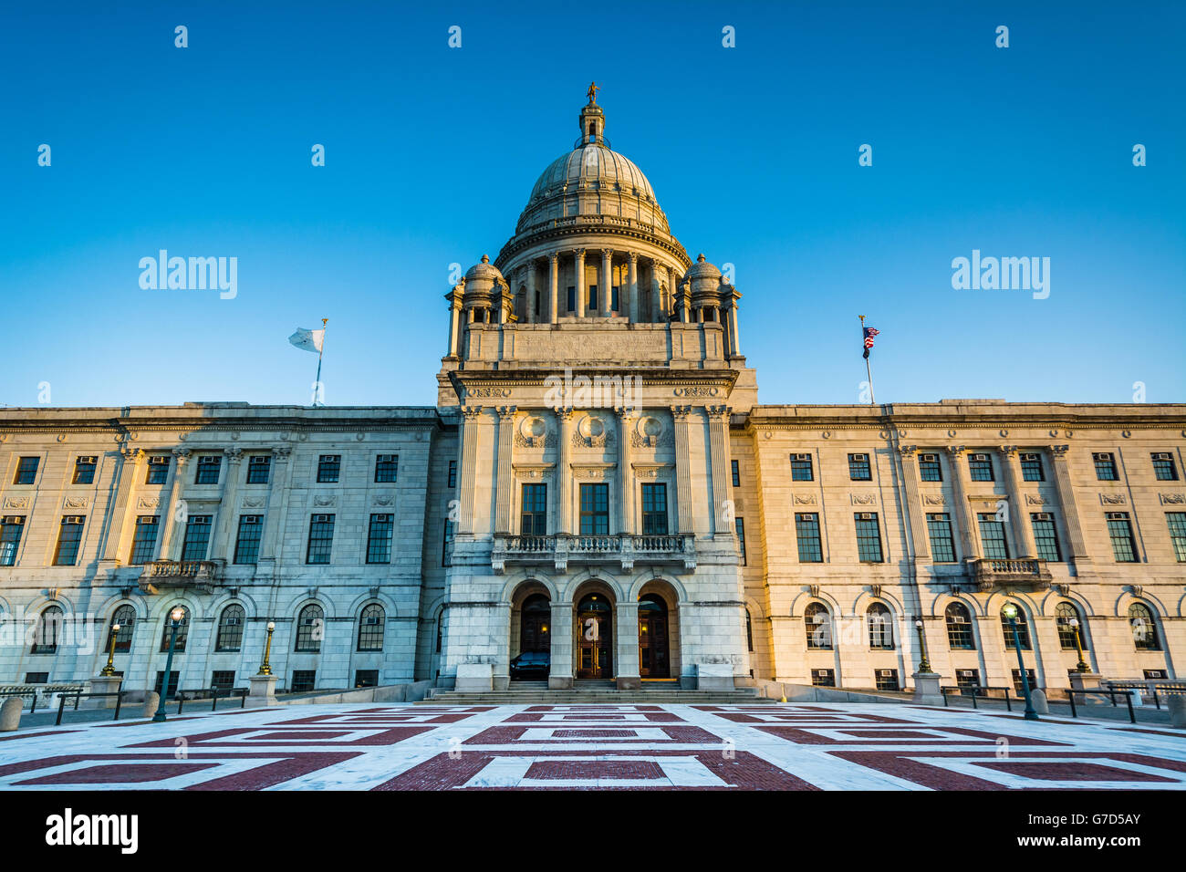 The Rhode Island State House, in Providence, Rhode Island Stock Photo ...