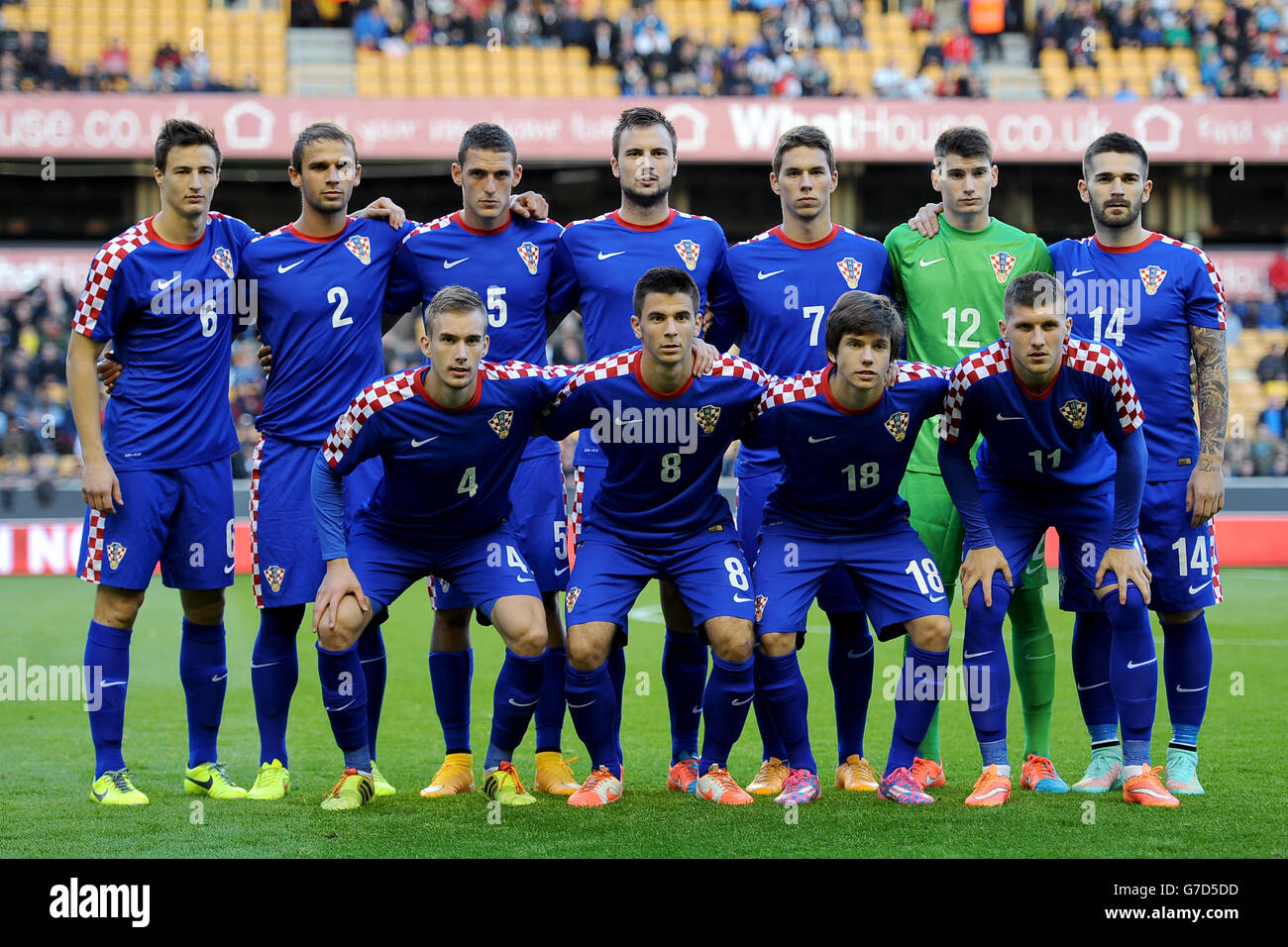 Croatia team football hi-res stock photography and images - Alamy