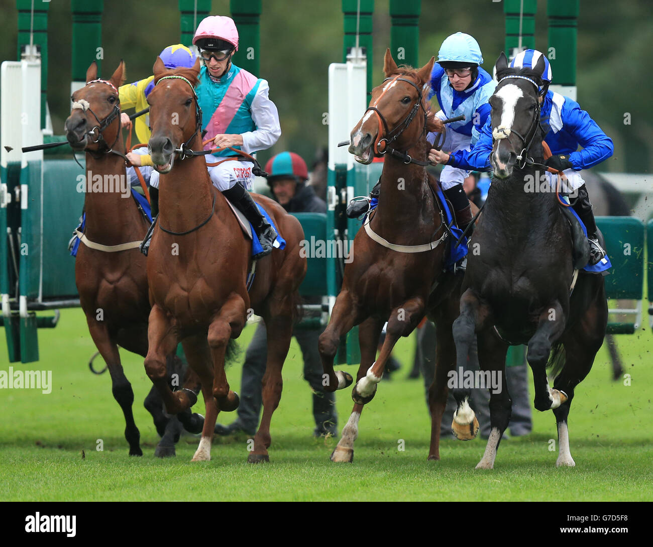 Horse Racing - Nottingham Racecourse Stock Photo - Alamy