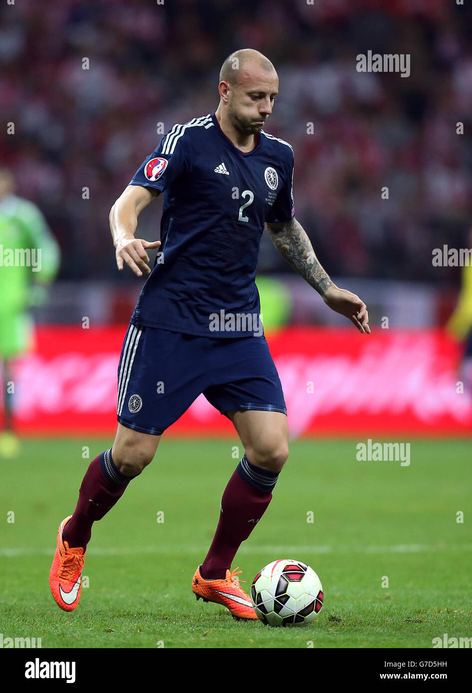 Soccer uefa euro 2016 qualifying group poland scotland national stadium ...