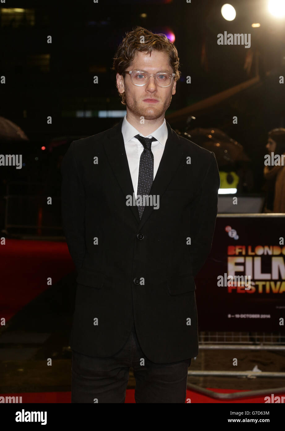 Kyle Soller arriving for the BFI London Film Festival screening of The ...