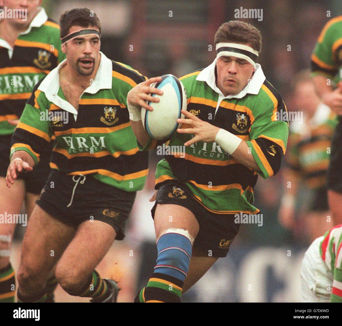 Rugby League ... Leicester v Northampton. Allen Clarke, Northampton ...