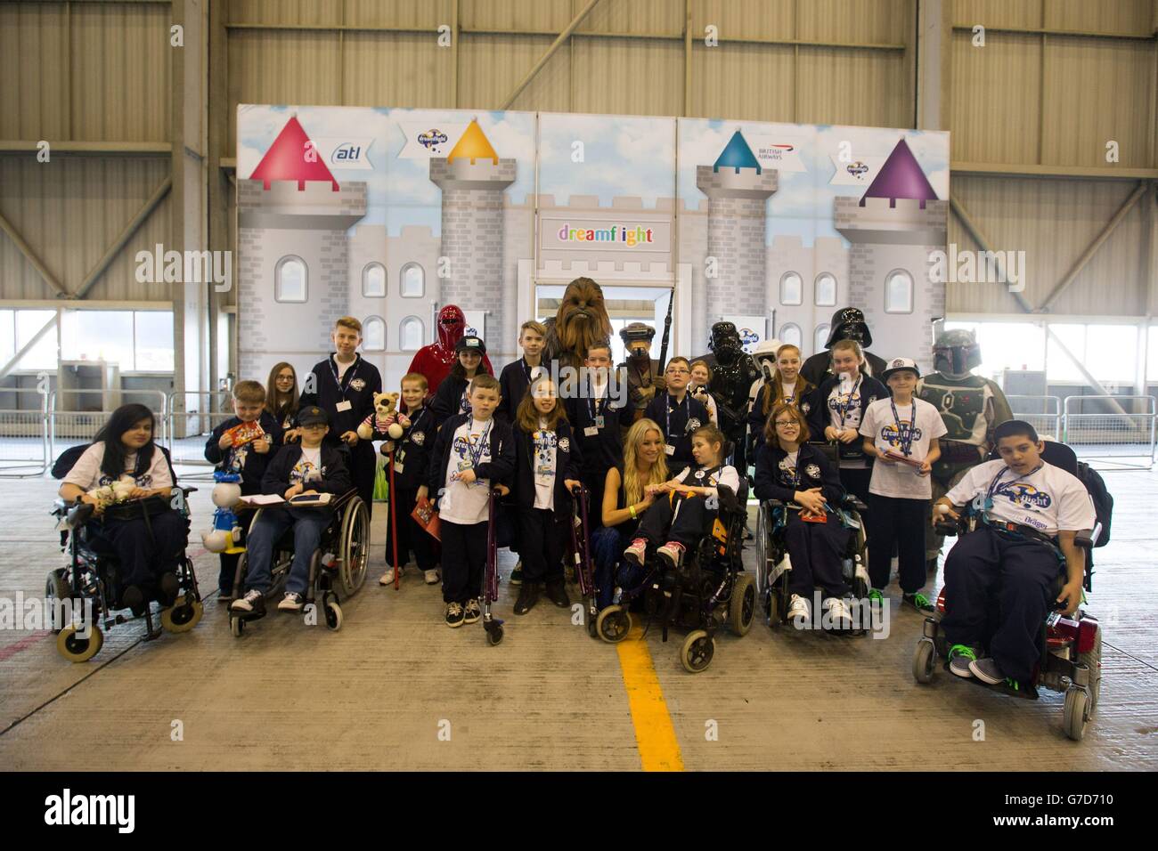 Dreamflight charity flight Stock Photo - Alamy