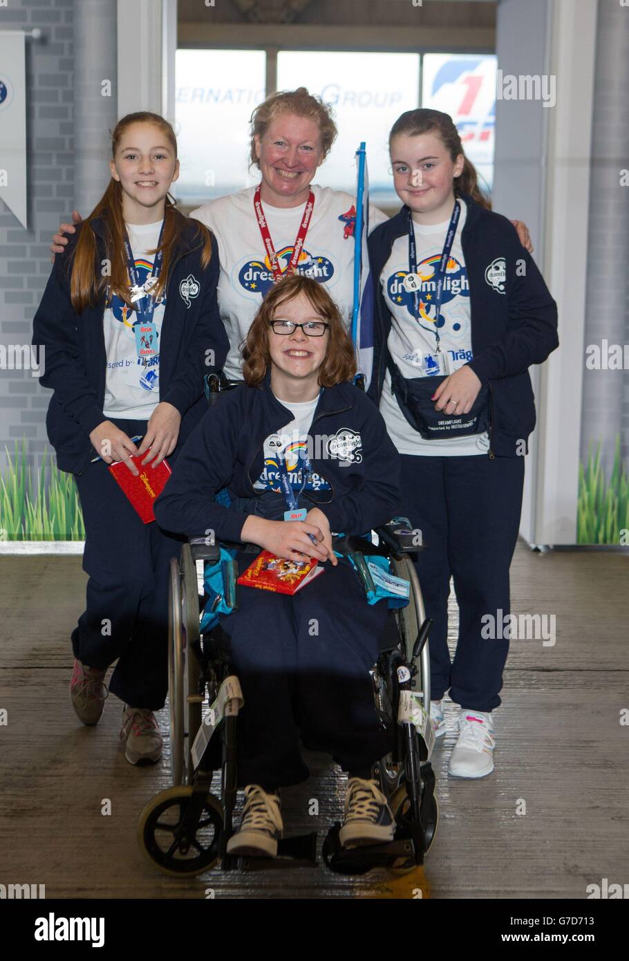 Dreamflight charity flight Stock Photo - Alamy