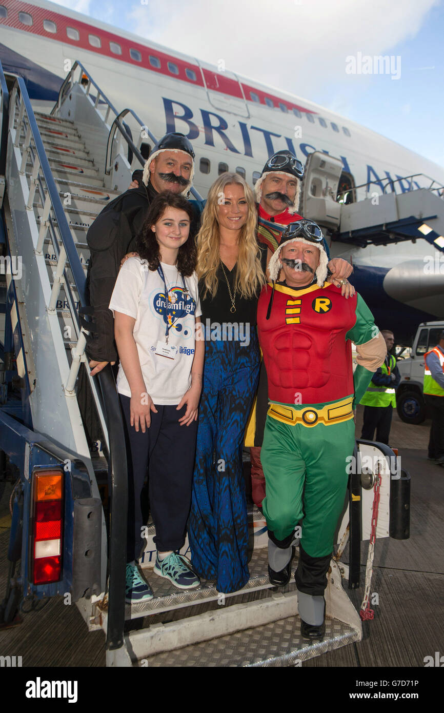 Dreamflight charity flight Stock Photo - Alamy