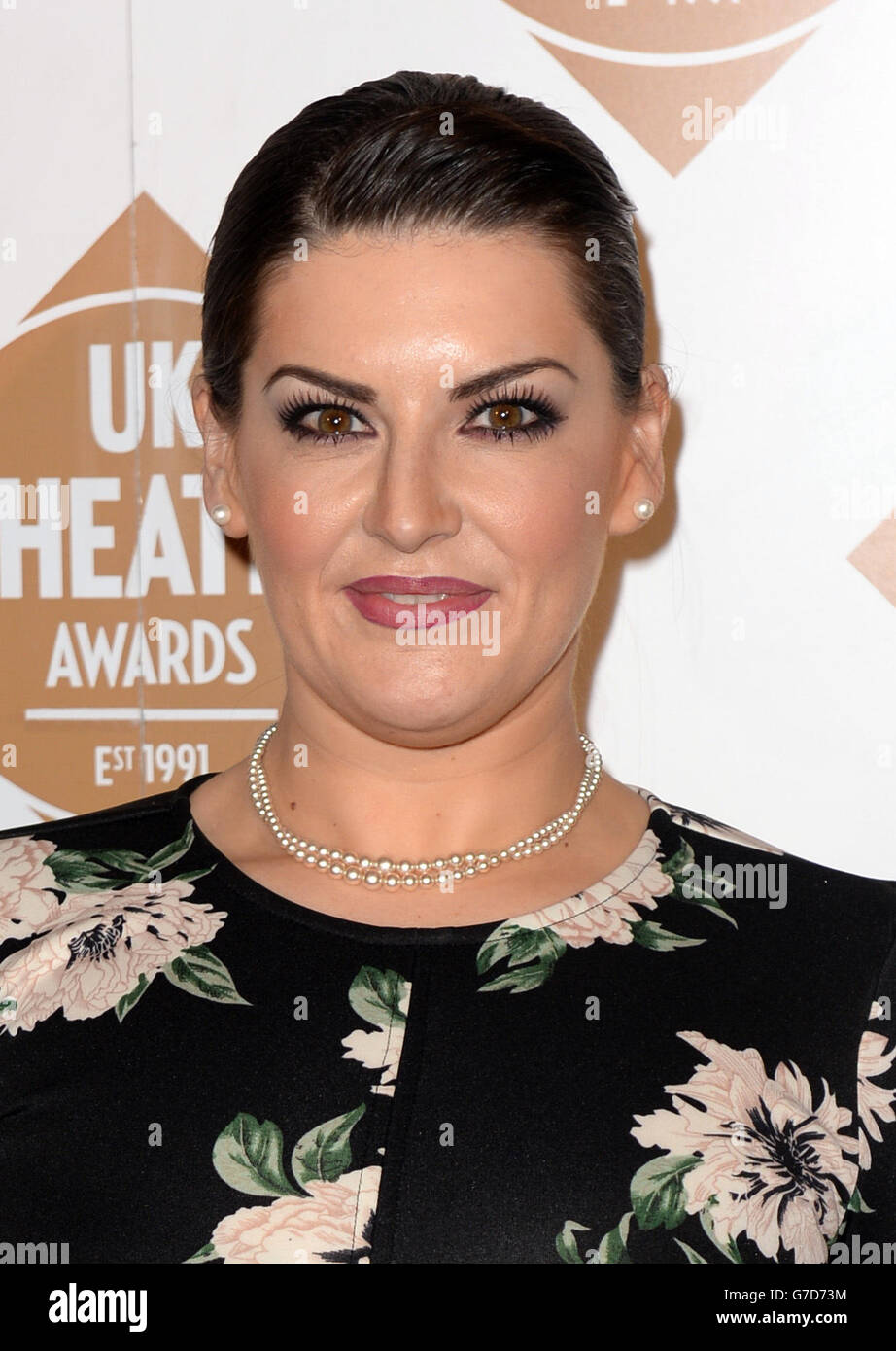 Jodie prenger attends uk theatre awards guildhall hi-res stock ...