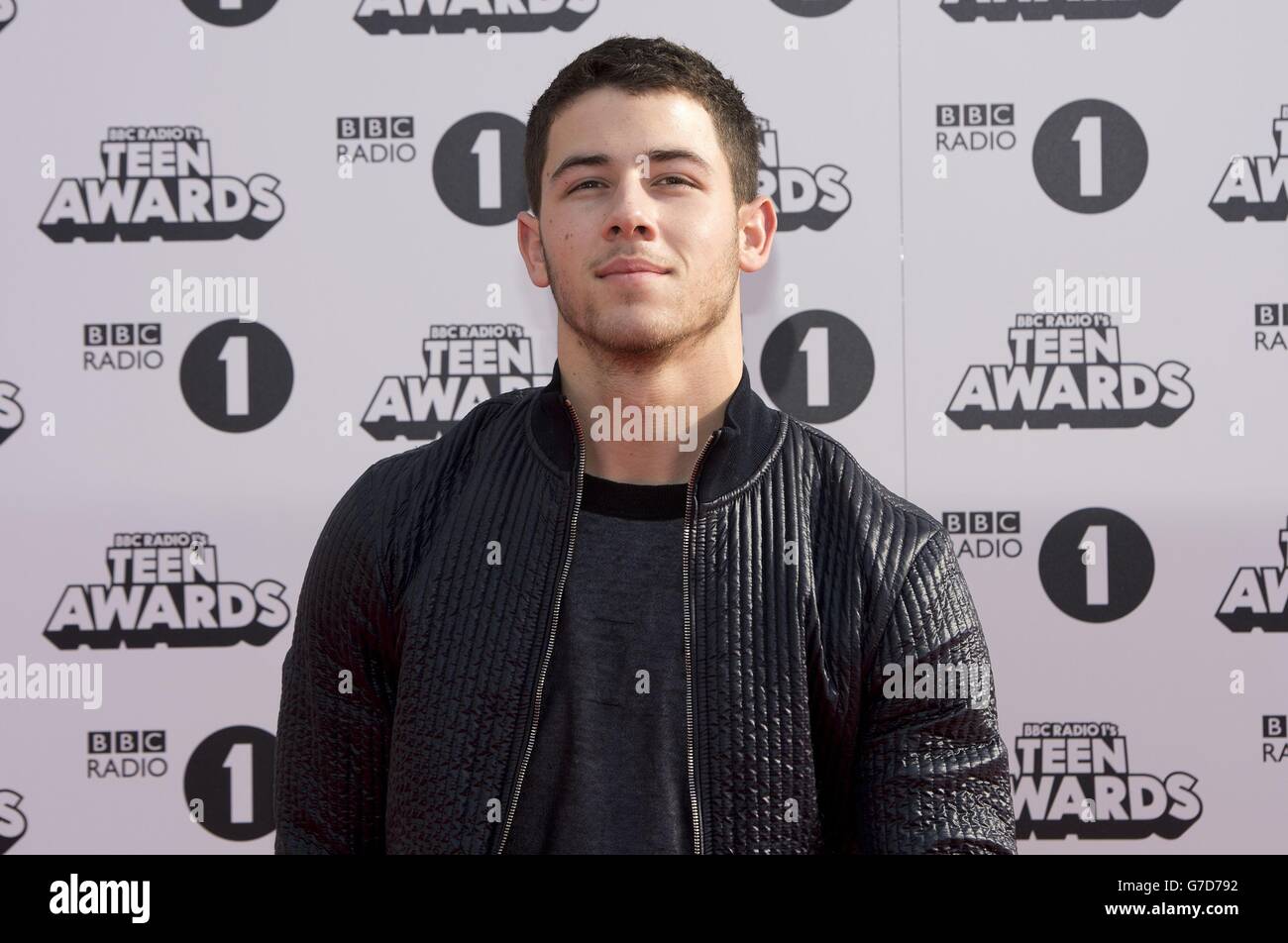 Nick Jonas arrives for the BBC Radio 1's Teen Awards, Wembley Arena ...