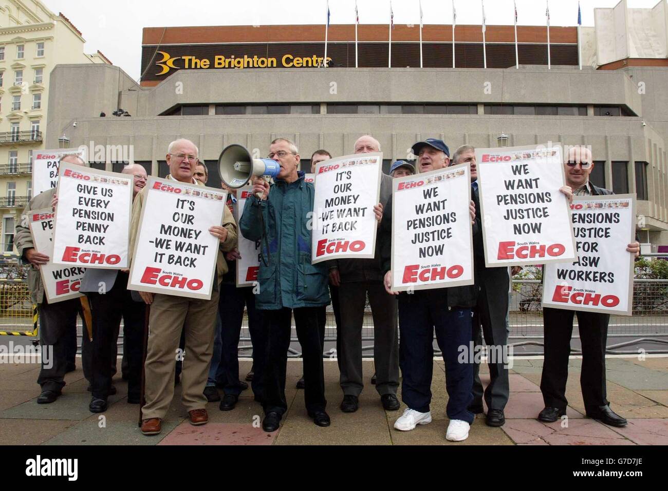 Protest Labour Party Conference Stock Photo - Alamy